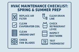 HVAC Maintenance Checklist: Spring & Summer Prep - Four Elements ...